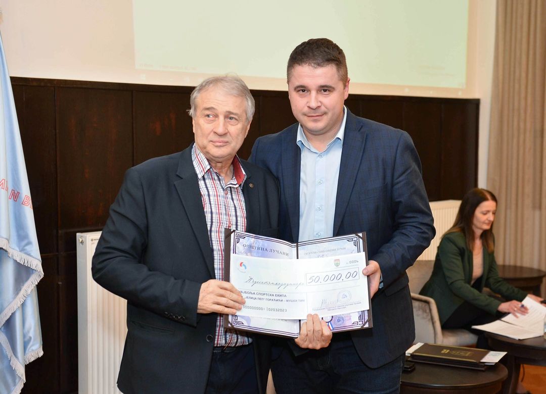 "Јелица ПЕП" најбоља спортска екипа на територији општине Лучани