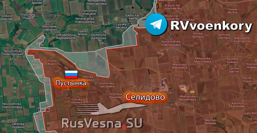 Ruska ARMIJA oslobodila Pustinku i Suve Jale: Šest novih naselja pod ...